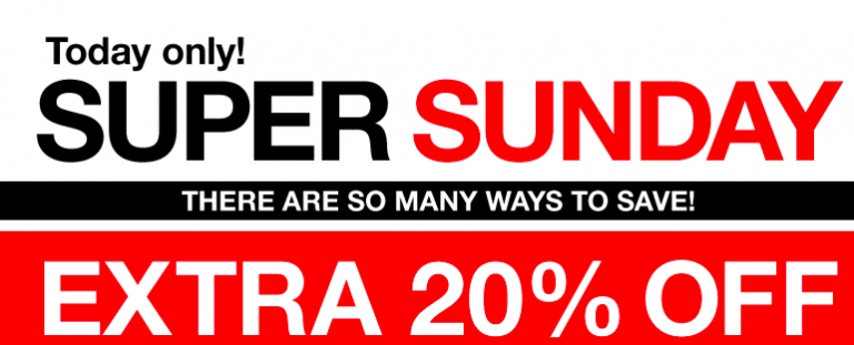 Super Sunday Sale: Extra 20% off Ends Sunday - Magic Style Shop
