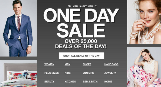 Macy's One Day Sale Doorbusters and Deals {April 2018} | Magic Style Shop