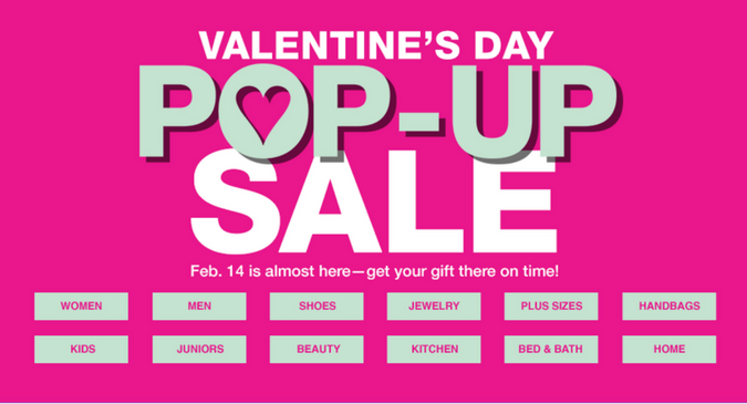 Macy's Valentine's Day Pop-Up Sale | Valentine Sale | Magic Style Shop