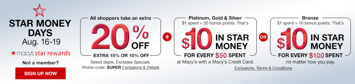 Macy's Super Weekend Sale | Macy's Deals Magic Style Shop