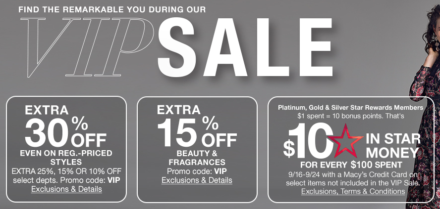 Macys 2019 Vip Sale | semashow.com