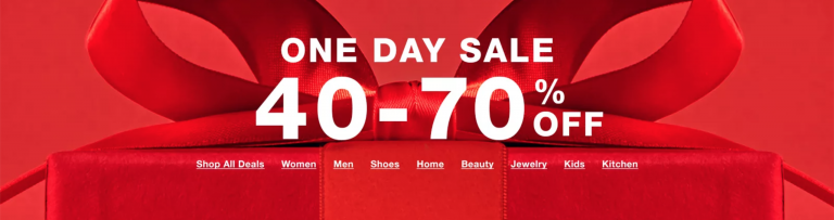 Macy's One Day Sale Doorbusters and Deals